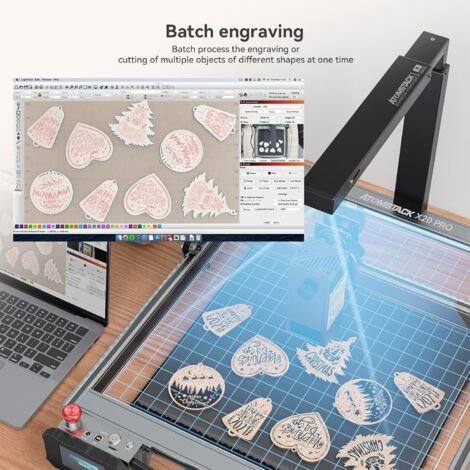 ATOMSTACK AC2 LightBurn Camera for Laser Engraving Machine, 1080P HD ...