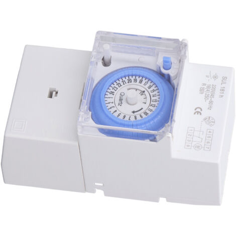 DEWIN Waterproof Mechanical Timer, Programmable, 24 Hours Outdoor Time ...