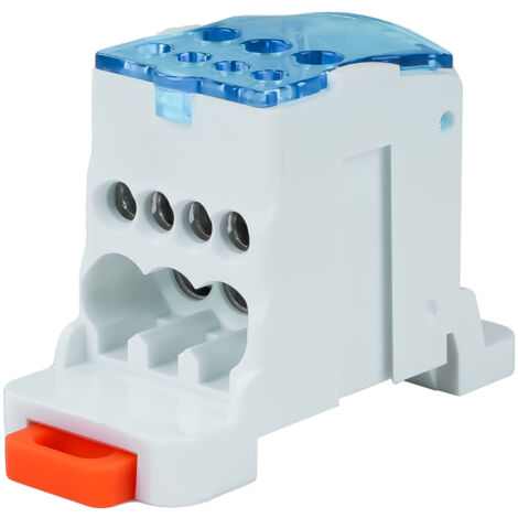 DEWIN 80A Junction Box 1 In 6 Out Universal Wire Connector Terminal ...