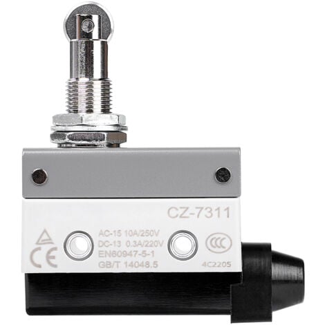 DEWIN CZ-7311 Horizontal Travel Limit Switch Long Roller Plunger Self ...