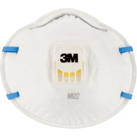Lot de 2 masques anti-particules 3M™ 8822, FFP2, avec valve Cool Flow™