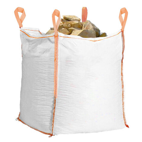 Big Bag Saco de Escombros Resistente 500 kg / Blanco