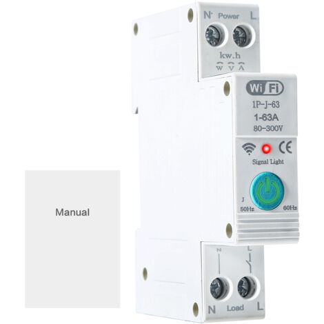 DEWIN Interruttore automatico WiFi intelligente che misura la potenza ...