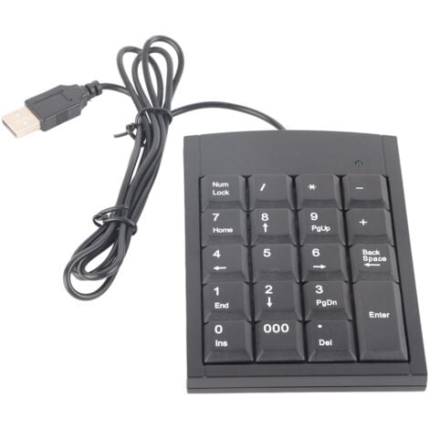DEWIN Tastierino numerico USB, tastierino numerico Mini USB portatile ...