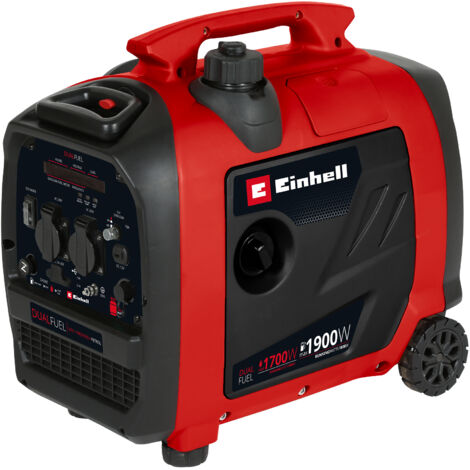 Einhell Stromerzeuger (Benzin/Gas) TE-IG 1900 DF (1800/1600 W ...
