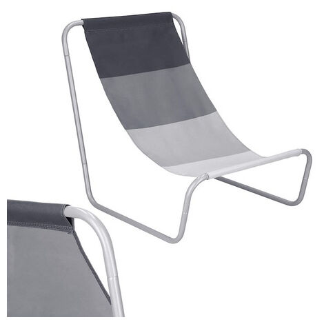 SPRINGOS Liegestuhl Kompakter Strandstuhl mit Tragetasche 52 x 60 cm ...