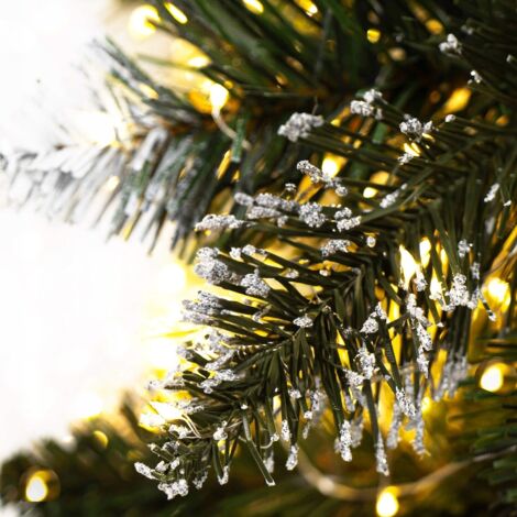TANNENBAUM AUF STAMM KÜNSTLICHE DIAMANT-TANNE 180cm