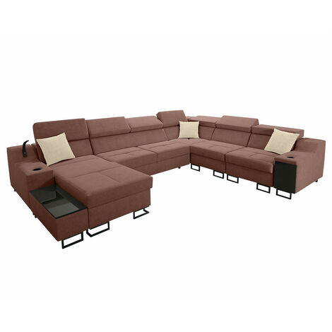 Canapé d'angle Sarasota 160, Uttario Velvet 2955 + Uttario Velvet 2978 ...