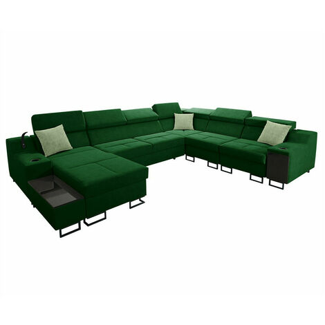 Canapé d'angle Sarasota 160, Uttario Velvet 2951 + Uttario Velvet 2954 ...