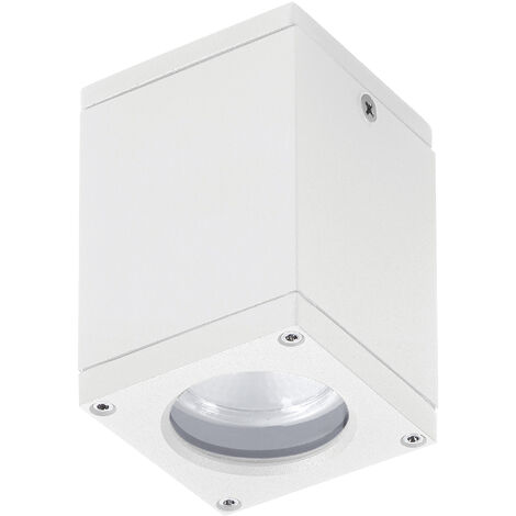 Adosado CUB Square IP54 GU10 4.50W Blanco