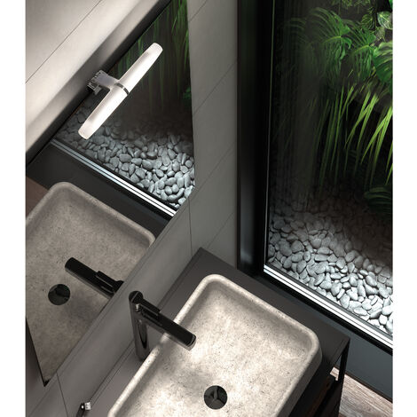 Aplique baño ICY LED SMD AC 6W 392lm CRI83 4000K 187º Cromo