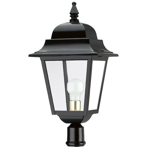 Luminaria para poste ELITE 4 IP43 E27 70W 530mm Negro