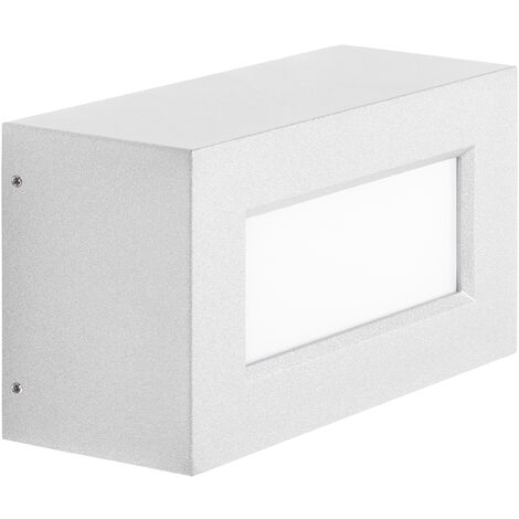 Aplique RECTANGLE IP65 LED SMD AC 13W 1790lm CRI80 3000K Blanco