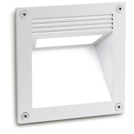 Empotrable asimétrico RIMA IP65 LED SMD AC 4W 400lm CRI80 3000K Blanco