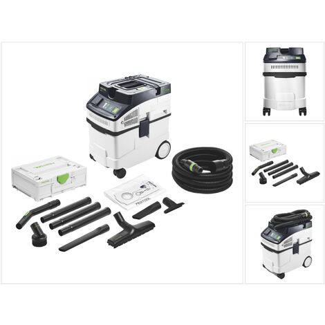 Festool CLEANTEC CT 25 E Absaugmobil 1200 W 25 l ( 577498 ) + RS-ST D ...