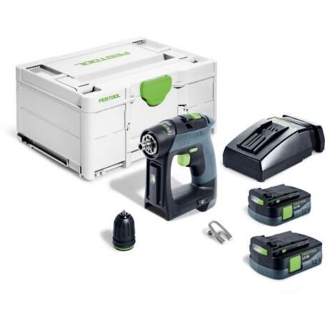 Festool Akku Bohrschrauber Schrauber Ladegerät SYS3 CXS 12 2,5-Plus 576864