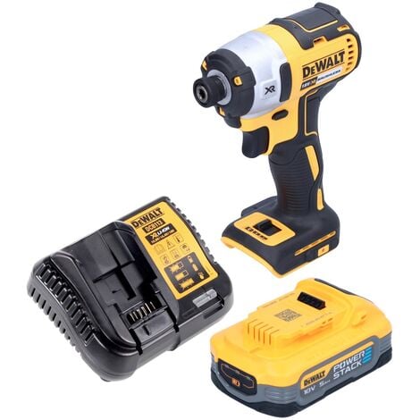 DeWalt DCF 887 H1 Akku Schlagschrauber 18 V 205 Nm 1/4" Brushless + 1x ...