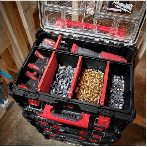 Milwaukee PACKOUT Organizer ( 4932478625 ) 178 x 507 x 386 mm 22 kg ...