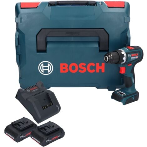 Bosch GSR 18V-90 C Professional Akku Bohrschrauber 18 V 64 Nm Brushless + 2x ProCORE Akku 4,0 Ah ...