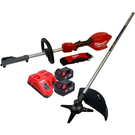 Milwaukee M18 FOPH2-BAC-502 Akku Basiseinheit 18 V Brushless + Sensen ...