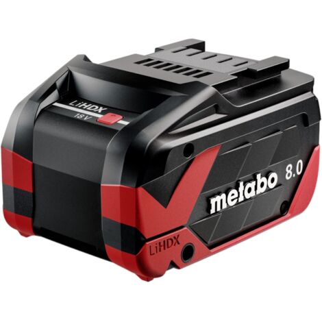 Metabo Basis Set 1x LiHDX Akkupack 18 V 8,0 Ah Akku ( 624975000 ) + ASC ...