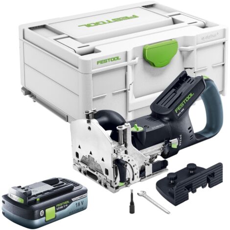 Festool DFC 500 E-Basic Akku Dübelfräse DOMINO 18 V 4 - 10 mm + 1x Akku ...
