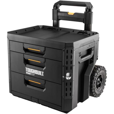 Toughbuilt STACKTECK rollbare Werkzeug Box abschliessbar mit 3 ...
