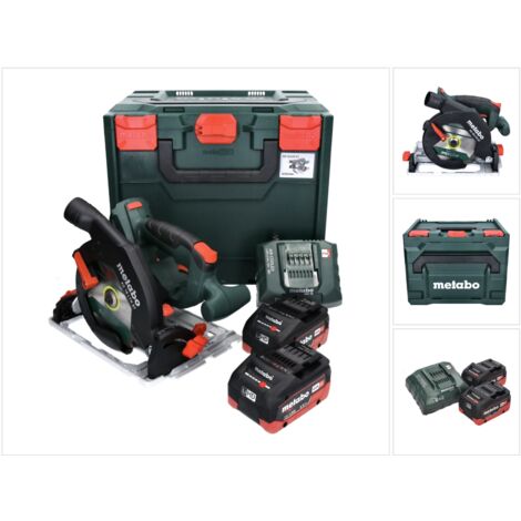Metabo KS 18 LTX 57 Akku Handkreissäge 18 V 165 mm + 2x Akku 5,5 Ah ...