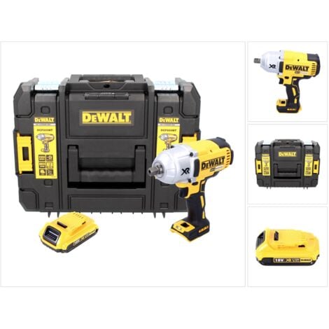 DeWalt DCF 899 NT Akku Schlagschrauber 18 V 950 Nm 1/2" Brushless + 1x Akku 2,0 Ah + TSTAK ...