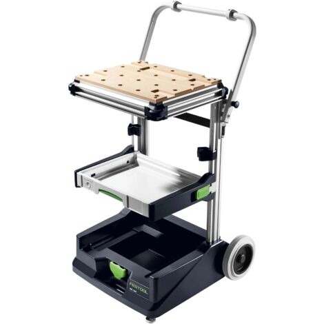 Festool MW 1000 Basic Mobile Werkstatt Werkbank auf Rädern inklusive ...