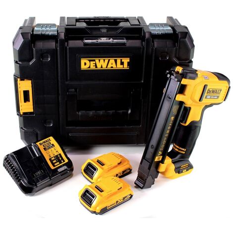 Dewalt DCN 701 D2 XR 18V Akku Tacker + 2x Akku 2,0Ah + Ladegerät + TSTAK