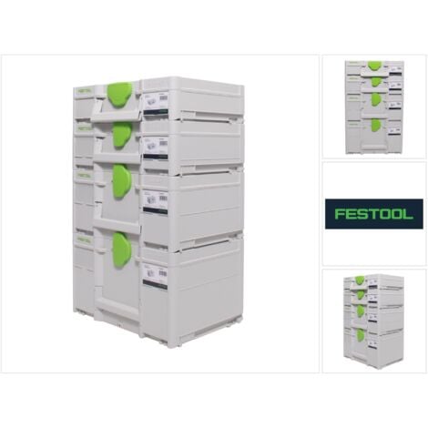 Festool Systainer Set SYS3 M 237 ( 204843 ) + SYS3 M 112 ( 204840 ...