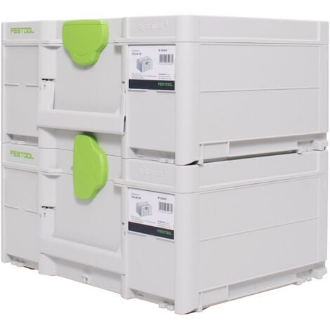 Festool Systainer Set 2x SYS3 M 187 ( 2x 204842 ) 15,9 Liter ...