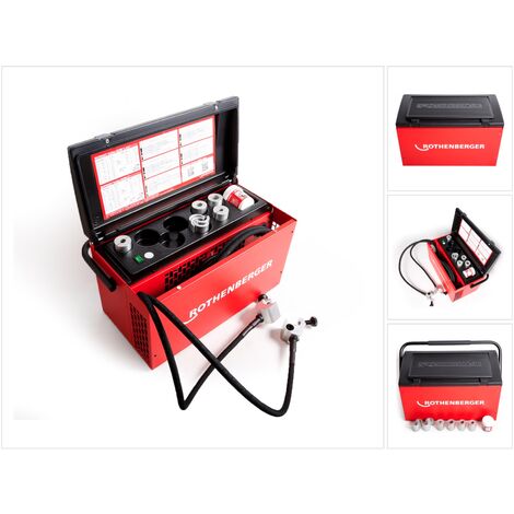 Rothenberger ROFROST Turbo Rohr Einfriergerät 1¼" R290 mit 2 ...