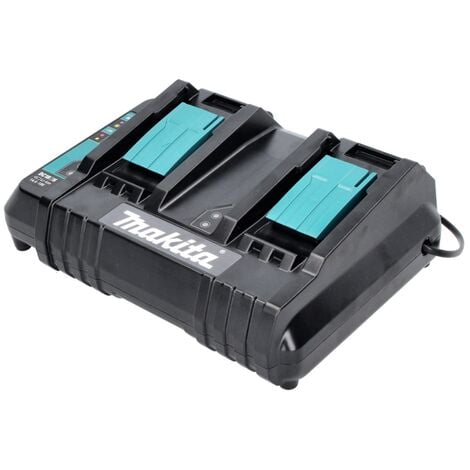 Makita Power Source Kit 18 V mit 2x BL 1860 B 6,0 Ah Akku ( 197422-4 ) + DC 18 SH Doppel ...