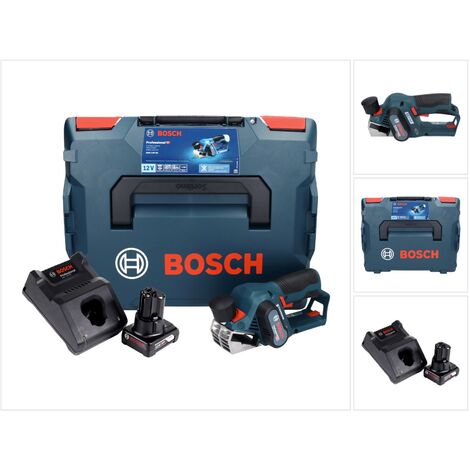 Bosch GHO 12V-20 Professional Akku Hobel 12 V Brushless + 1x Akku 6,0 ...