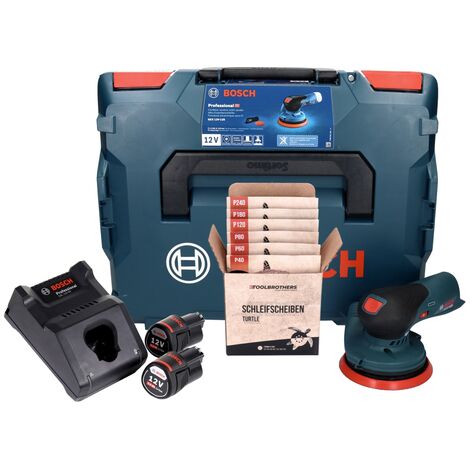 Bosch GEX 12V-125 Professional Akku Exzenterschleifer 12 V 125 mm ...