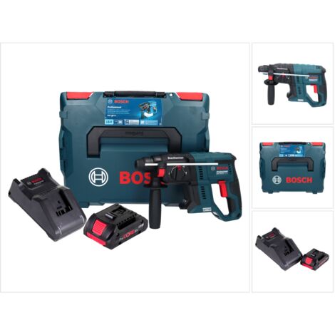 Bosch GBH 18V-21 Professional Akku Bohrhammer 18 V 2,0 J Brushless + 1x ...