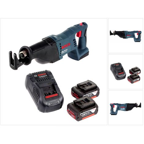 Bosch GSA 18 V-Li Akku Säbelsäge 18V + 2x Akku 3,0Ah + Ladegerät