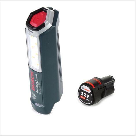 Bosch Professional GLI 12V-300 Akku Lampe + 1x GBA 12V 2,0 Ah Akku ...