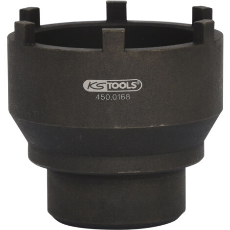KS TOOLS 3/4" Nutmuttern-Schlüssel mit 6 Zapfen für Mercedes und MAN, 95-115mm ( 450.0168 )
