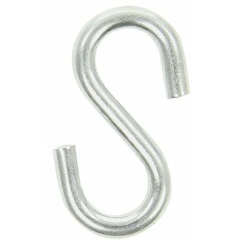 Crochet En S ø6mm 5,8x2,7cm