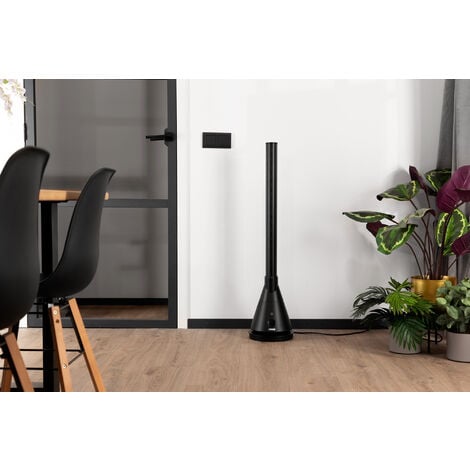 Princess Tower Fan Heater & Cooler - Black