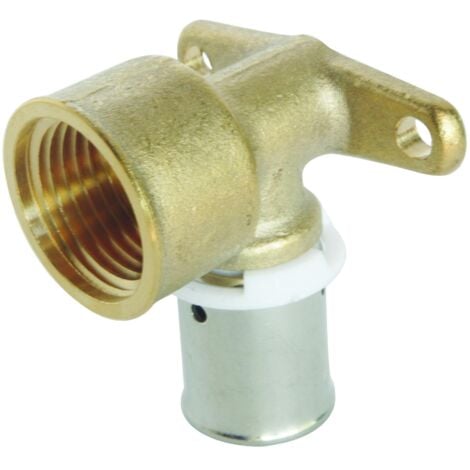 Applique à sertir femelle - Série courte - PER Ø16 - coude femelle 15/21 - 3318-16-15 ...