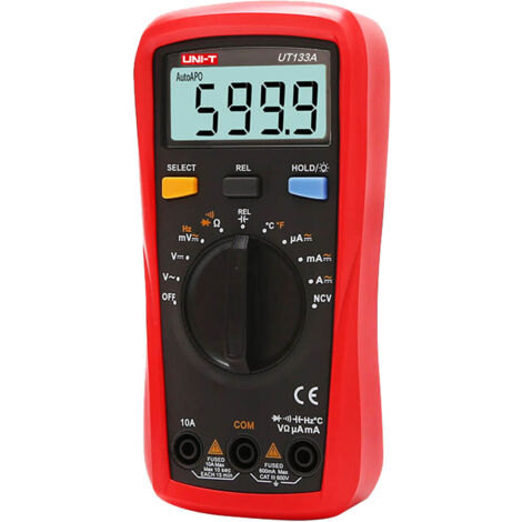 Multimetro digitale autorange UNI-T UT-133A CATIII 600V - Funzioni ...