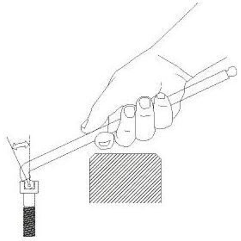 GEDORE 42 DKEL 3 - Ll Allen XL Doble Bola 3mm (2797100)
