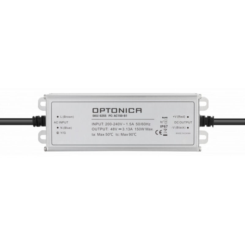 Alimentation LED Étanche IP67 - 150W DC48V - Haute Performance ...