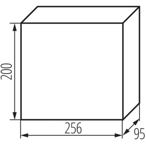 Tableau de distribution DB – 12 modules – IP40 – Mural – Blanc – 63A
