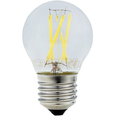 Ampoule LED E27 G45 4W 400lm (32W) 300° IP20 - Blanc Chaud 2700K