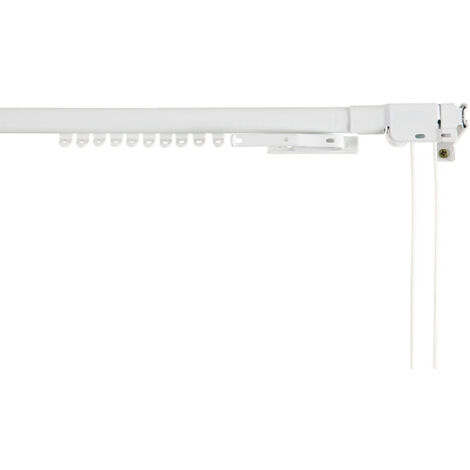 rail renforcé extensible 120-210cm blanc cintacor - storplanet - rail ...